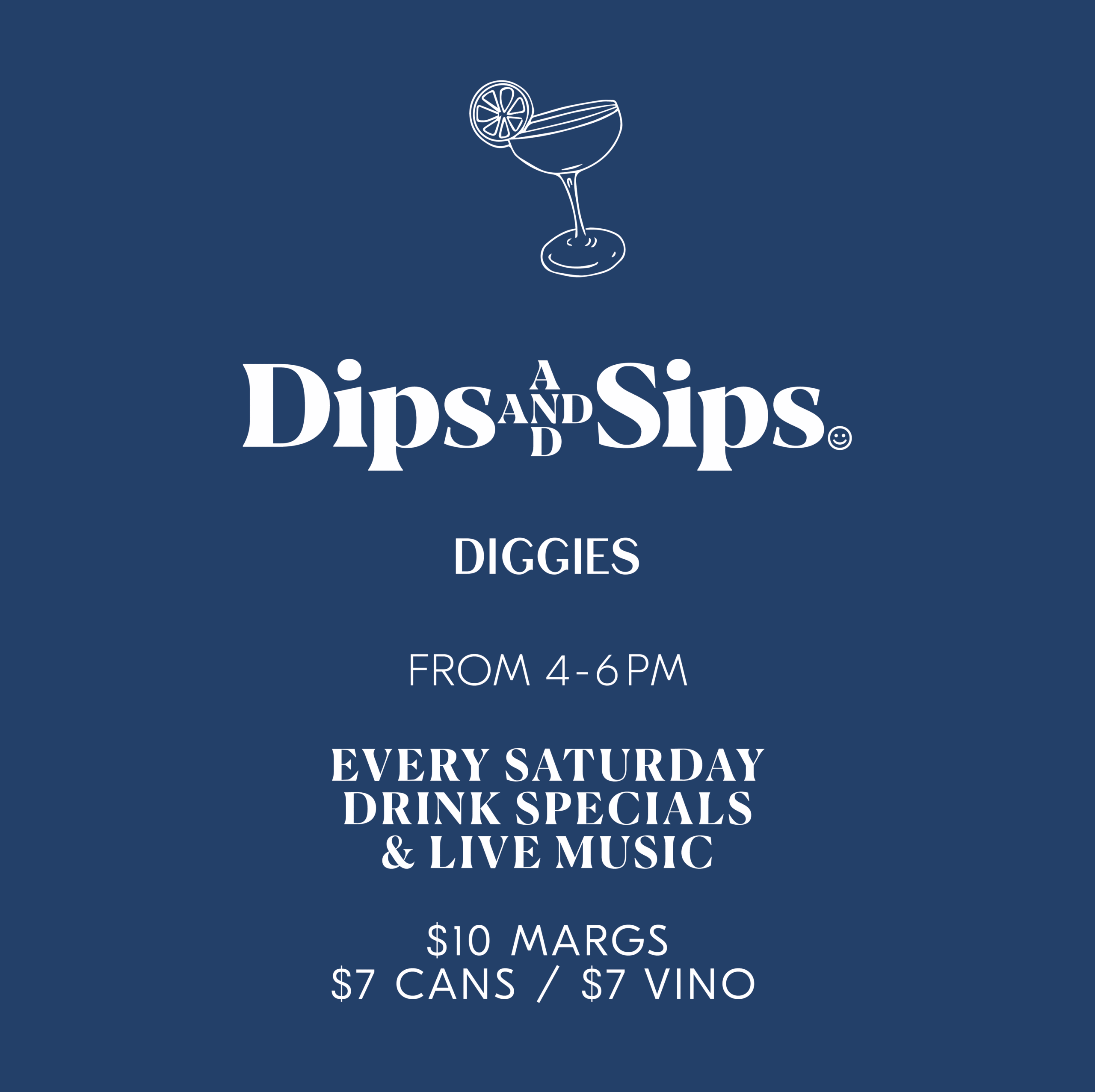 Diggies | Dips & Sips